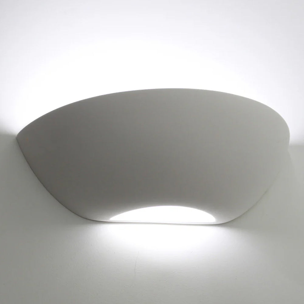 T6223 Curved Plaster Wall Light (Integrated Emergency Option) – Tornado ...